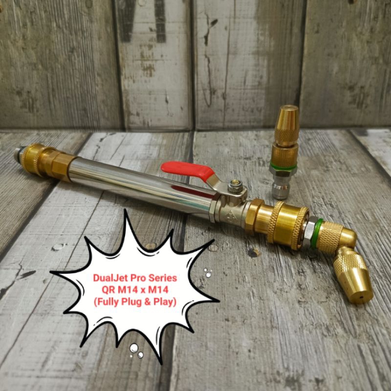 Jual DualJet Pro Series QR M14 x M14 Set Keran Jet Cleaner untuk Cuci ...