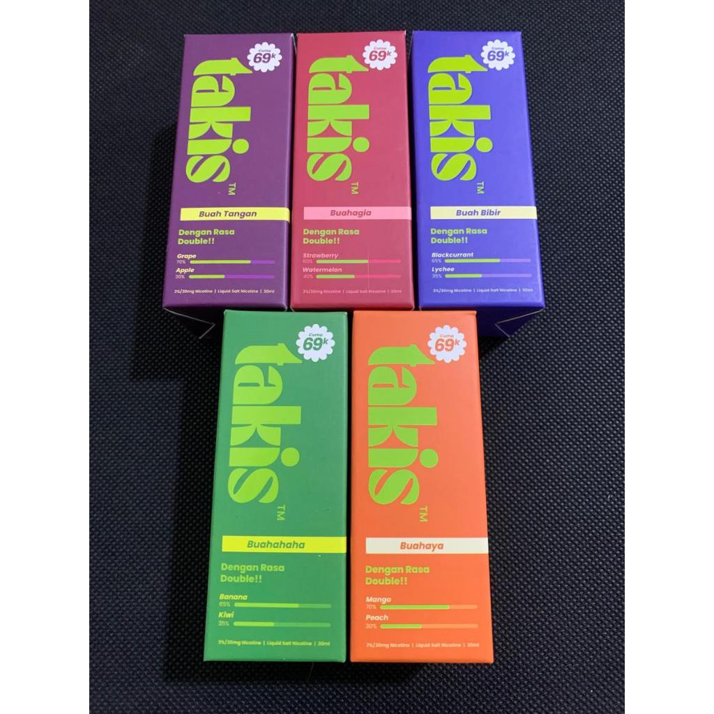 Jual LIQUID TAKIS FRUITY SERIES 30mg 30ml Saltnic | Shopee Indonesia