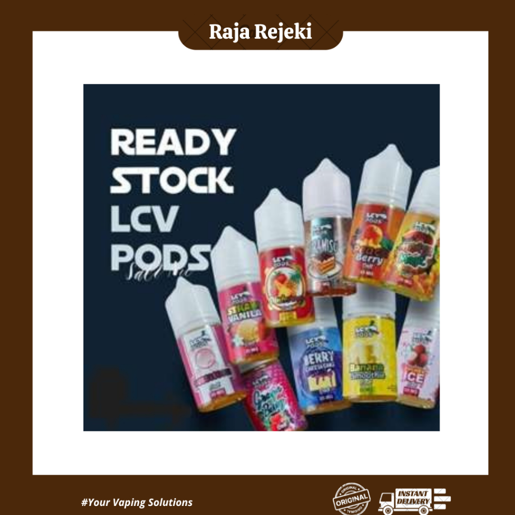 Jual LIQUID LCV SERIES LIQUID PODS FRIENDLY 30ML 20MG 100% ORIGINAL ...