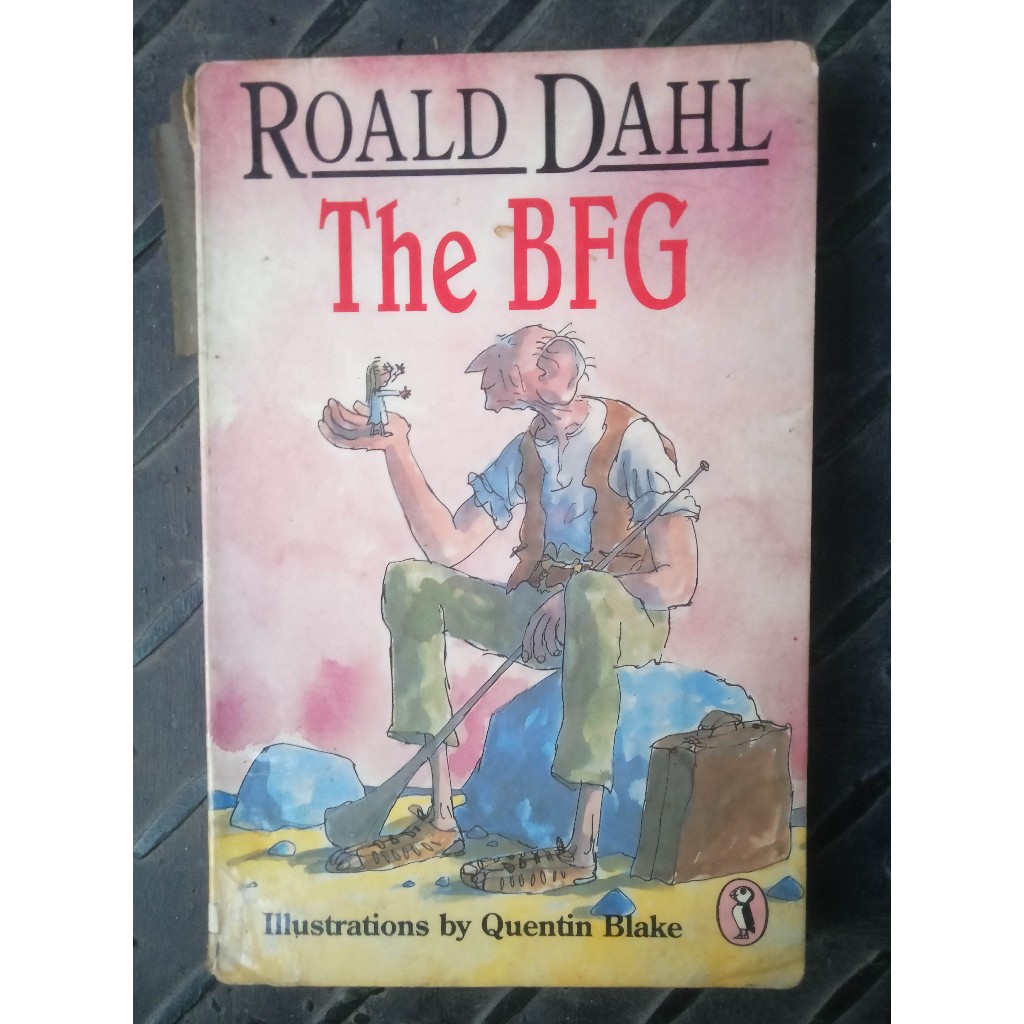 Jual Novel The BFG - Roald Dahl. Illustrations by Quentin Blake ...