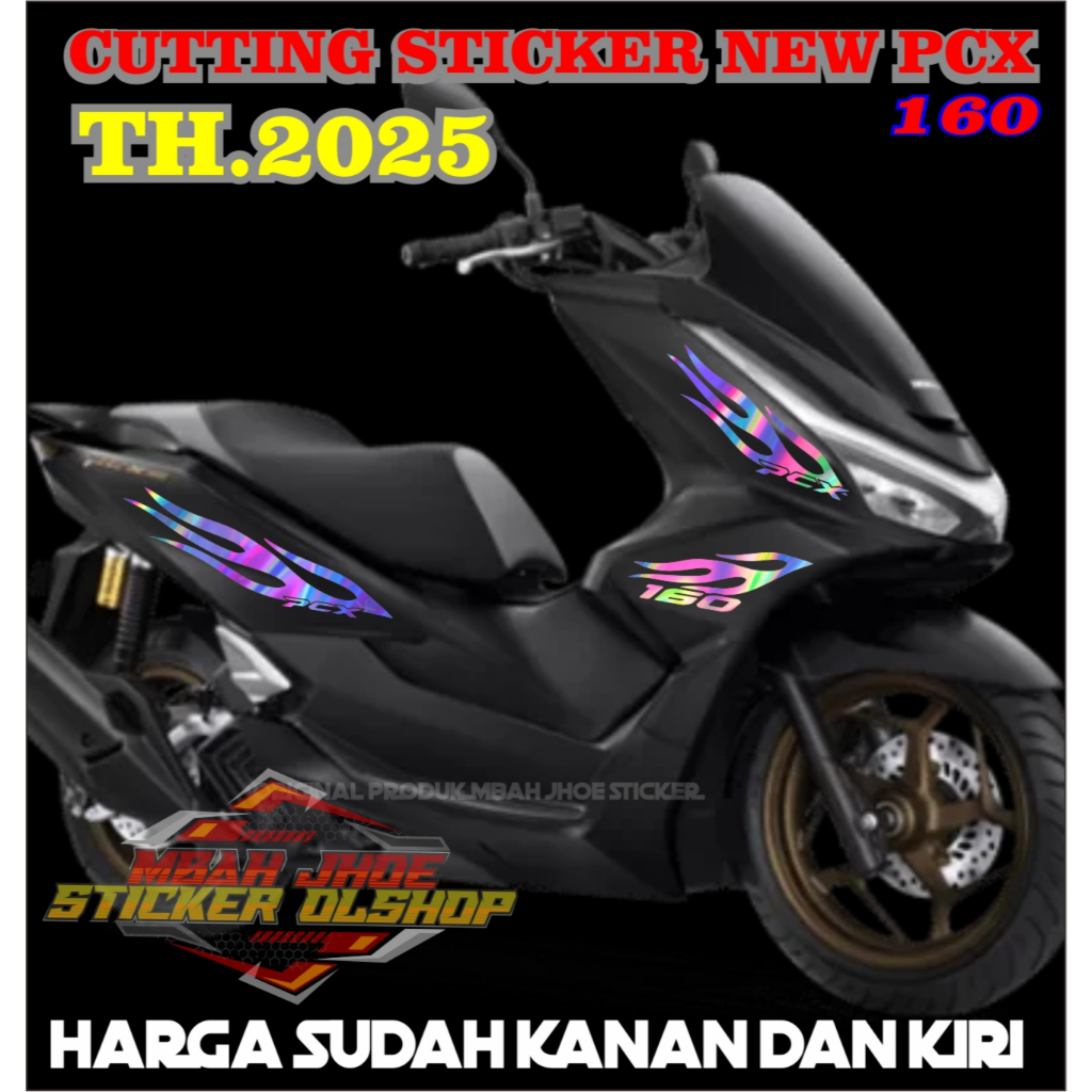 Jual Stiker bodi motor honda pcx 160 2025 striping bodi honda pcx 160 ...