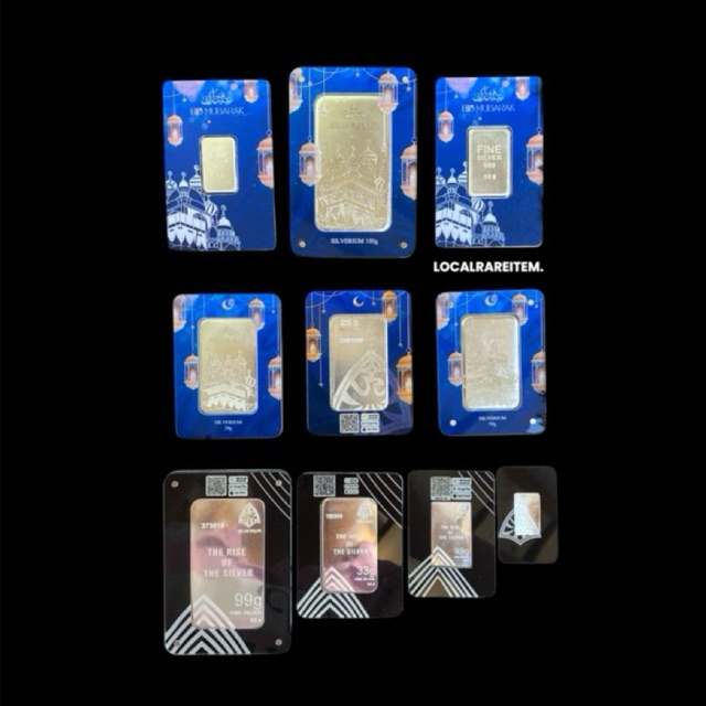 Jual Logam Mulia Silverium Perak Batangan / Perak Murni / Fine Silver ...