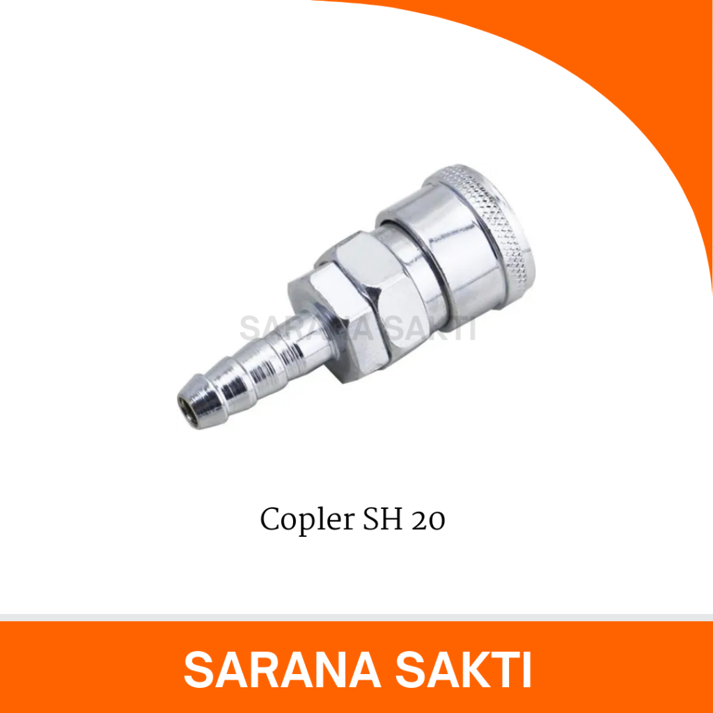 Jual Copler SH 20 | Quick Coupler SH-20 - Sambungan Selang Angin ...