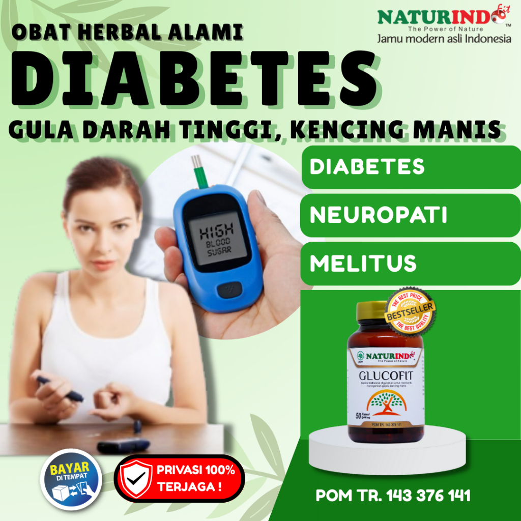 Jual Obat Diabetes Gula Darah Tinggi Neuropathy Herbal Diabet Penurun ...