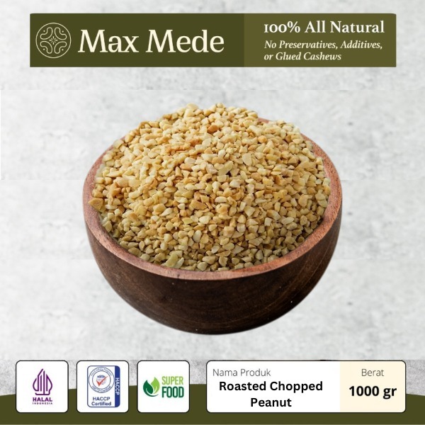 Jual Max Mede - Chopped Roasted Peanut 1Kg | Shopee Indonesia