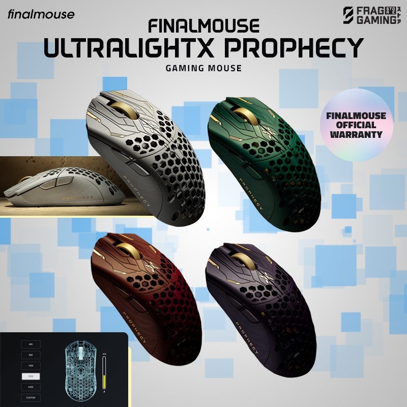 Jual Finalmouse UltralightX ULX Prophecy Clix / Tfue / ScreaM / Tarik ...
