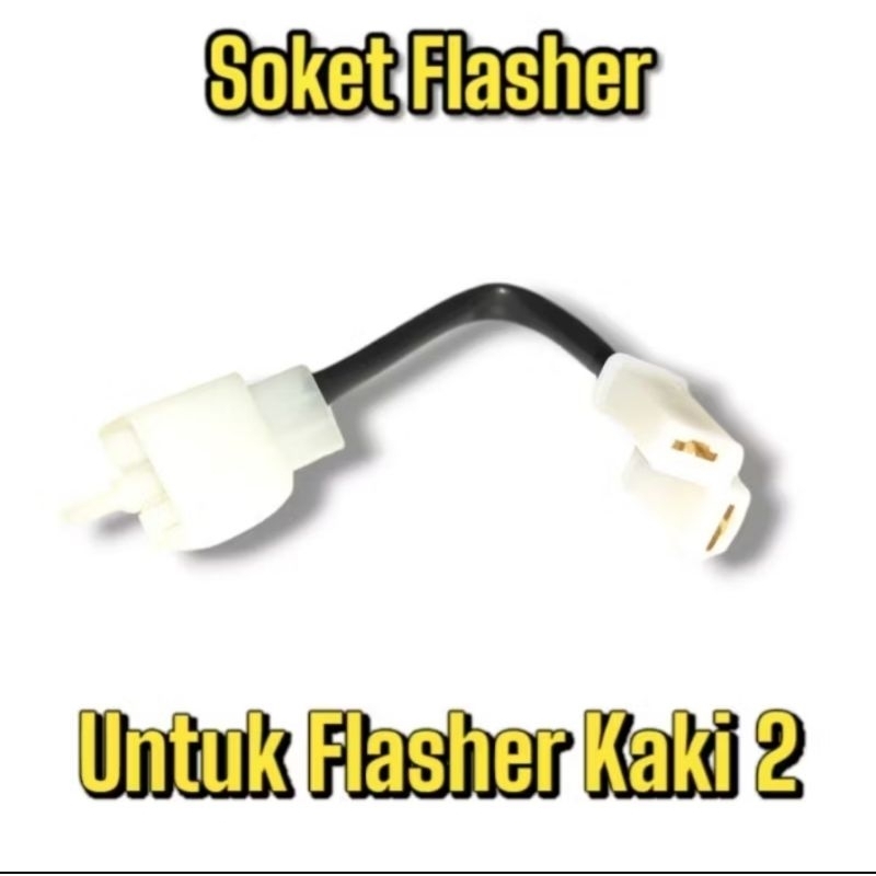 Jual Socket flasher PNP kaki 2 | Shopee Indonesia