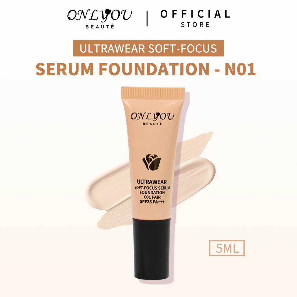 Jual [New Launch] ONLYOU Serum Foundation 24H JAM TAHAN LAMA SPF25 PA ...