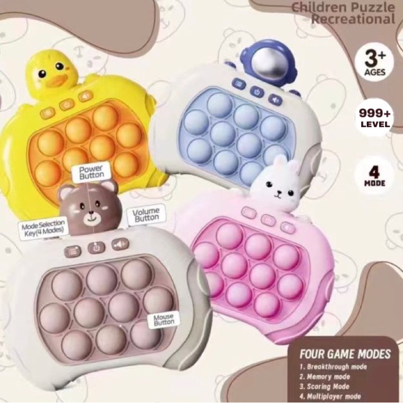 Jual Virall Mainan Game Anak Pop It Pop it labubu Elektrik GEN 3 ...