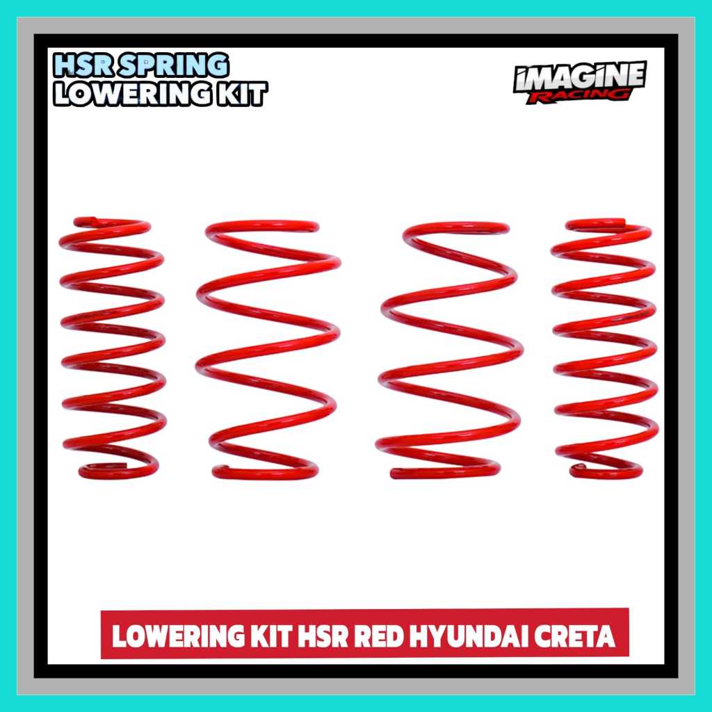 Jual PER CUSTOM HSR LOWERING KIT HSR RED HYUNDAI CRETA [GRATIS ...