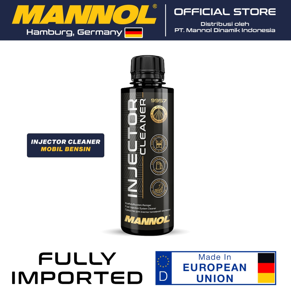 Jual MANNOL Injector Cleaner 9957 | Pembersih Injector ( Bensin ) 250ml ...
