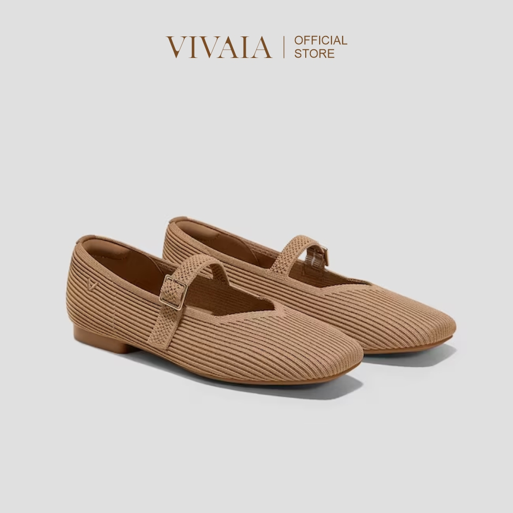 Jual VIVAIA Sepatu Wanita Square-Toe Mary-Jane (Margot Mary-Jane ...