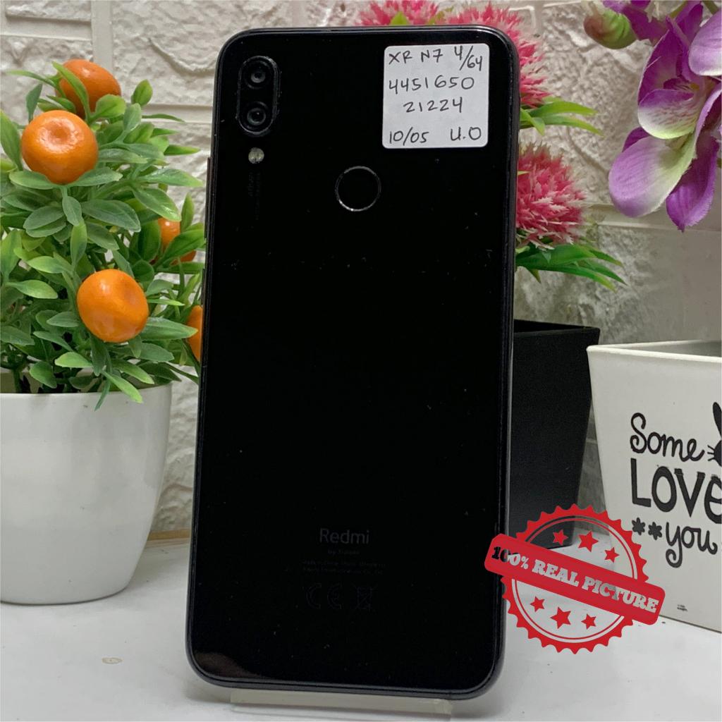 Jual Xiaomi Redmi Note 7 4/64GB Hitam Bekas Second Original | Shopee Indonesia