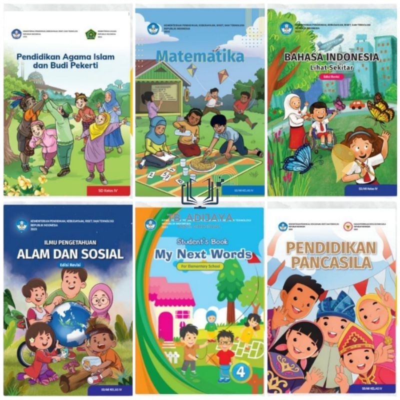 Jual Buku Paket Kurikulum Merdeka SD Kelas 4 Diknas Kemendikbud | Shopee Indonesia