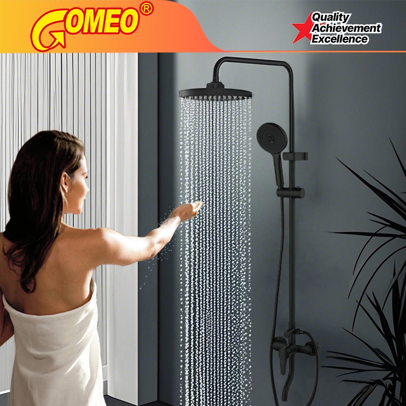 Jual Shower Kamar Mandi 3 in 1 Full Set GOMEO GAS | Shower Tiang Kran ...