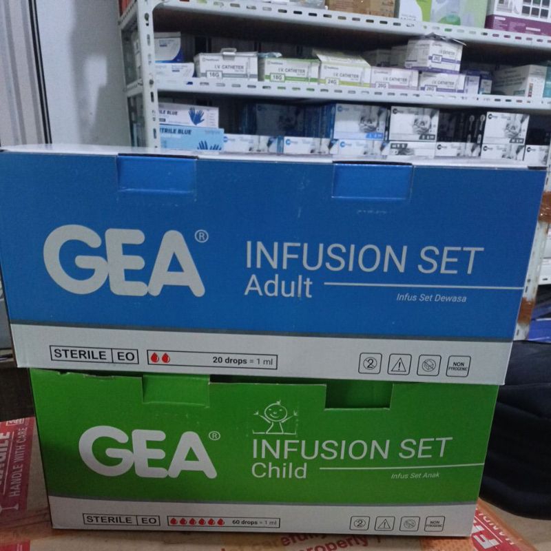 Jual Infuset merek GEA kemasan box | Shopee Indonesia