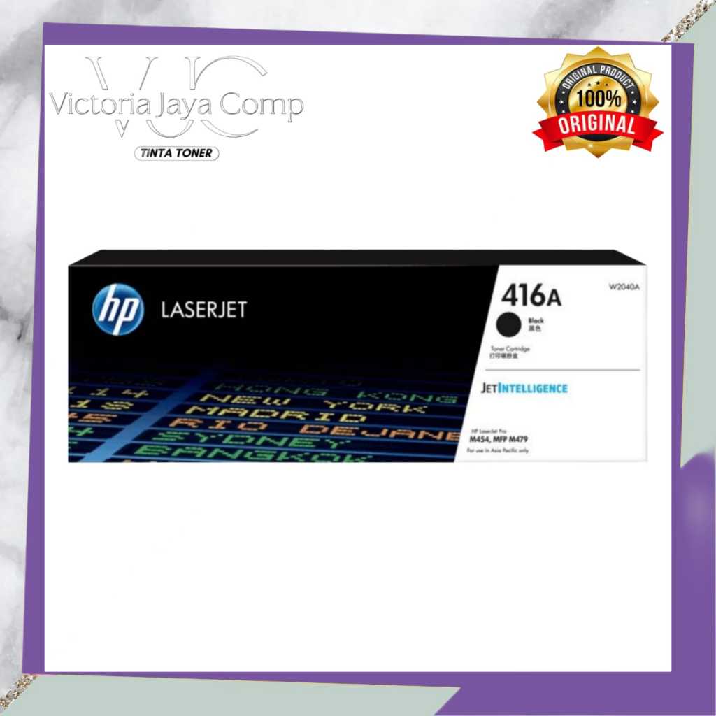 Jual HP Laserjet Black 416A Black and Colour Original Color LaserJet ...