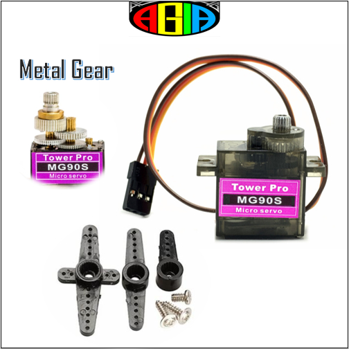 Jual Servo MG90S Metal Gear Tower Pro MG90 motor MG 90 | Shopee Indonesia