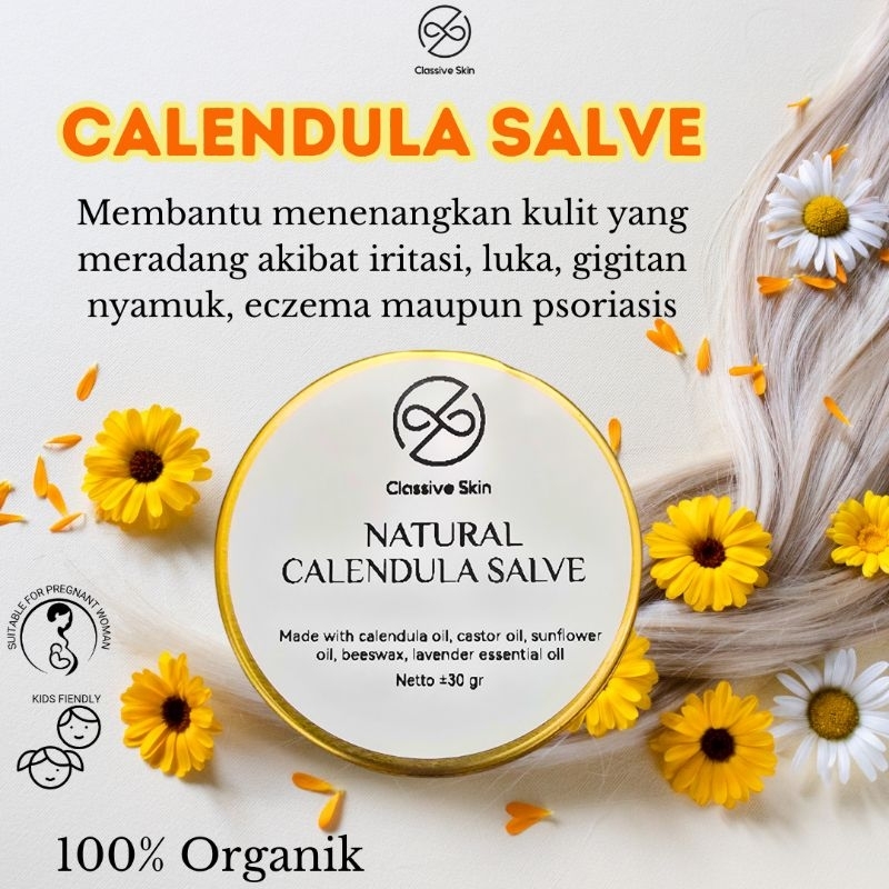 Jual CLASSIVE SKIN- Calendula Healing Salve For All Purpose Salep Gatal ...