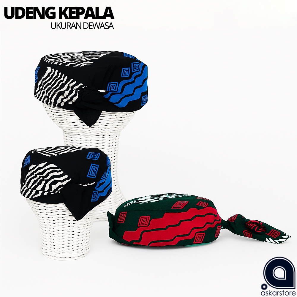 Jual UDENG DEWASA TRADISIONAL PRIA | Ikat Kepala Adat Sunda Motif Etnik ...