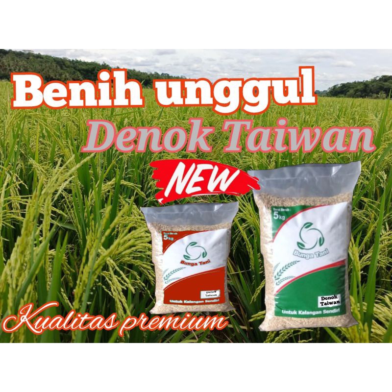 Jual BENIH PADI UNGGUL DENOK TAIWAN 5KG | Shopee Indonesia