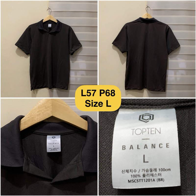 Jual Poloshirt Topten Balance Original | Shopee Indonesia