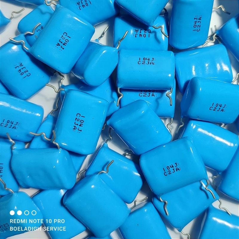 Jual 8 Pcs Capacitor 104 630V 100nF 100n 0.1uF .1uF u1 104J Milar Film Kapasitor | Shopee Indonesia
