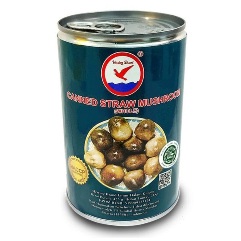 Jual Jamur Merang dalam kaleng Herring Brand / canned / sayur kaleng ...