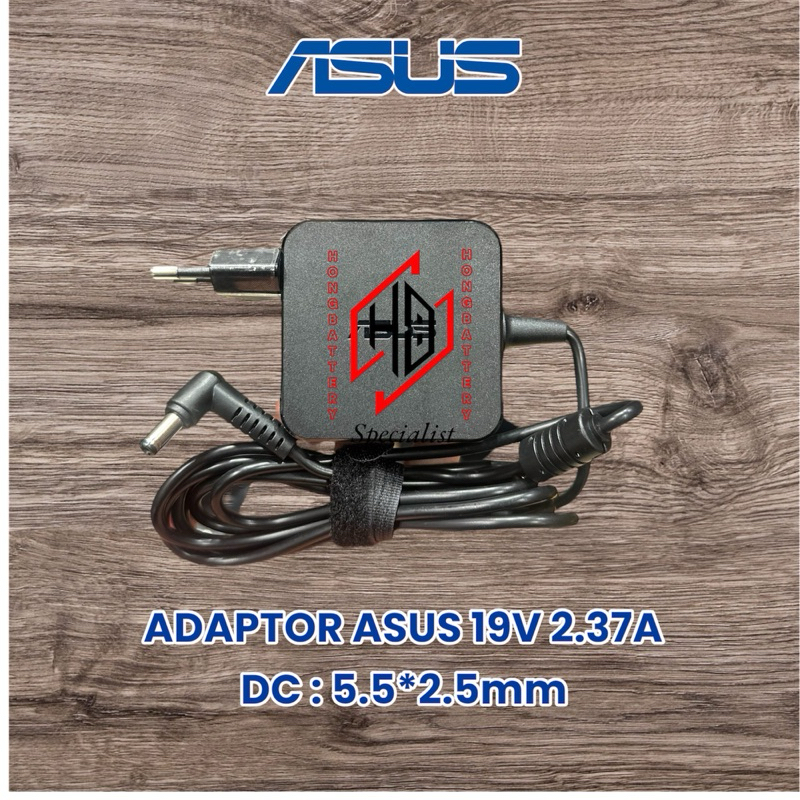 Jual Adaptor / Charger Laptop Asus 19V 2.37A DC : 5.5*2.5mm | Shopee Indonesia