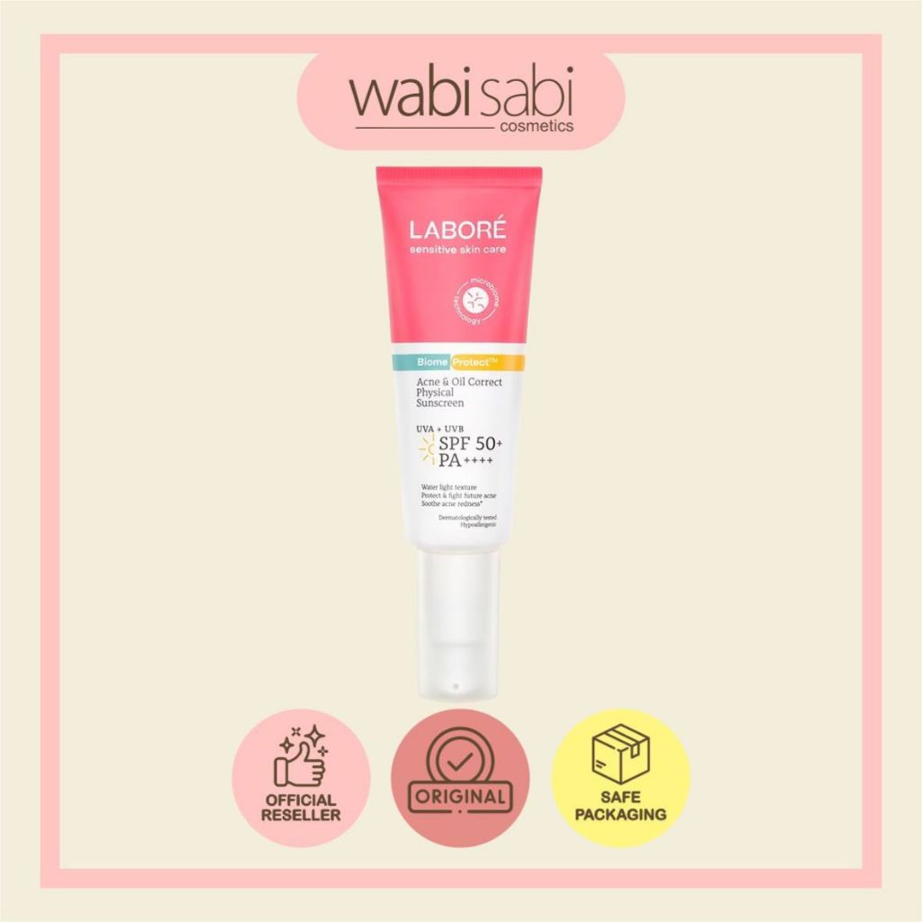 Jual LABORE - Acne & Oil Correct Physical Sunscreen SPF50+ PA ...