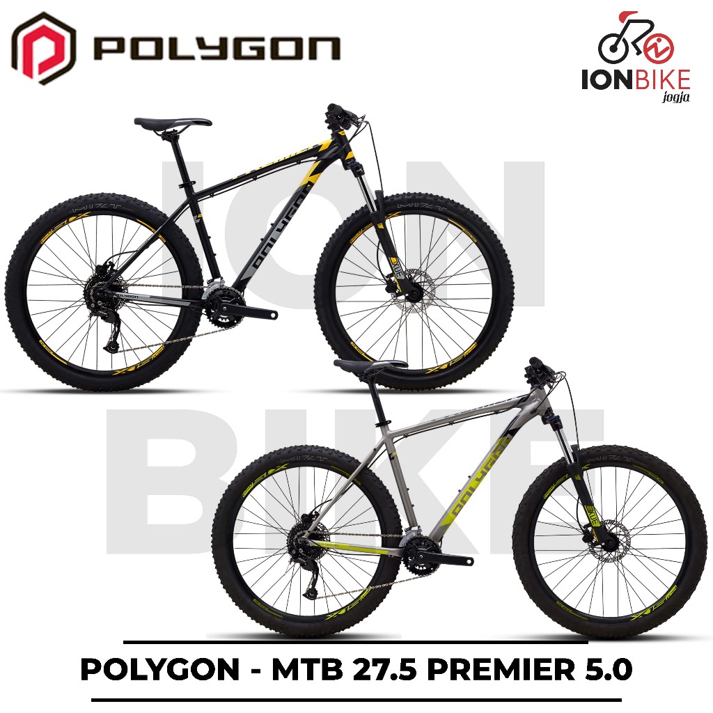 Jual Sepeda MTB 27.5 Inch Polygon Premier 5 Terbaru Frame Alloy Ringan 5.0 Gunung Dewasa ...
