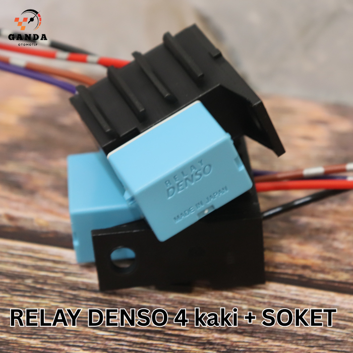 Jual RELAY DENSO 12V 4PIN + SOKET / SOCKET RELAY 4KABEL | Shopee Indonesia