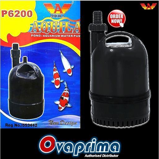Jual Aquila P6200 Pompa Celup Aquarium Submersible Water Pump | Shopee ...