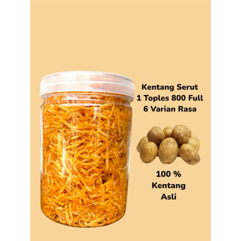 Jual KENTANG MUSTOFA / KENTANG SERUT 1 TOPLES 800 ML | Shopee Indonesia