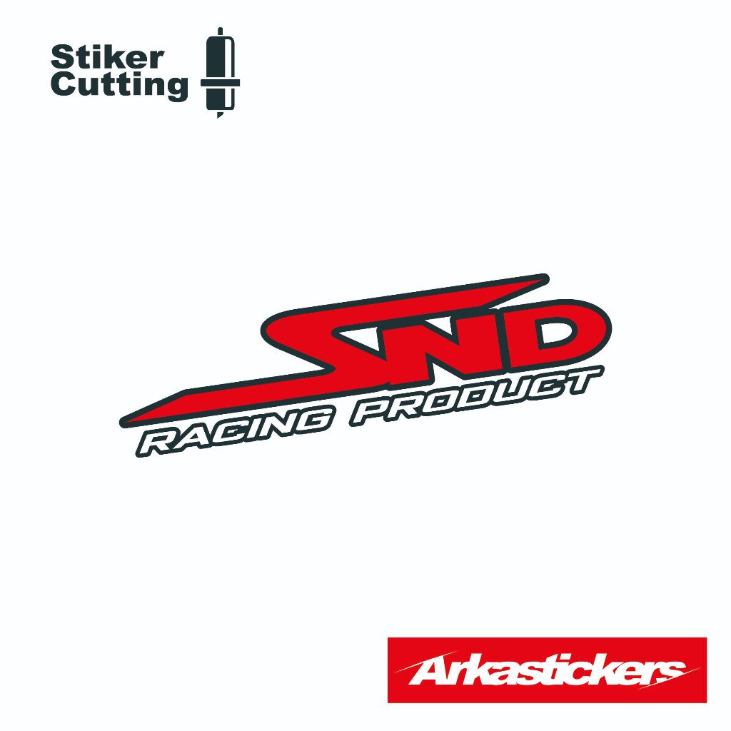 Jual Stiker Cutting SND RACING untuk Motor Mobil Helm dll bisa menyala ...