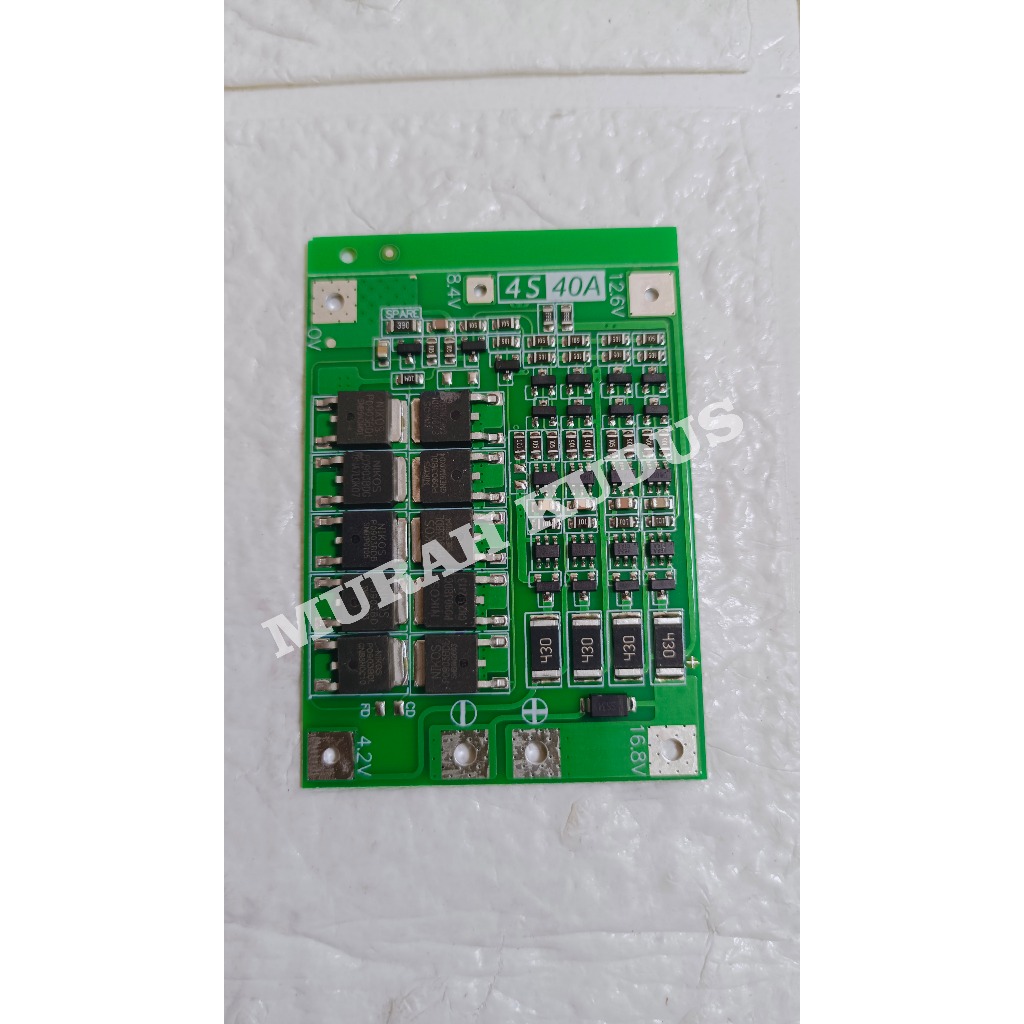 Jual MODUL BMS LITHIUM 3,7V 4S 40A WITH BALANCE BATTERY LITHIUM 18650 CHARGER Li-ion | Shopee ...