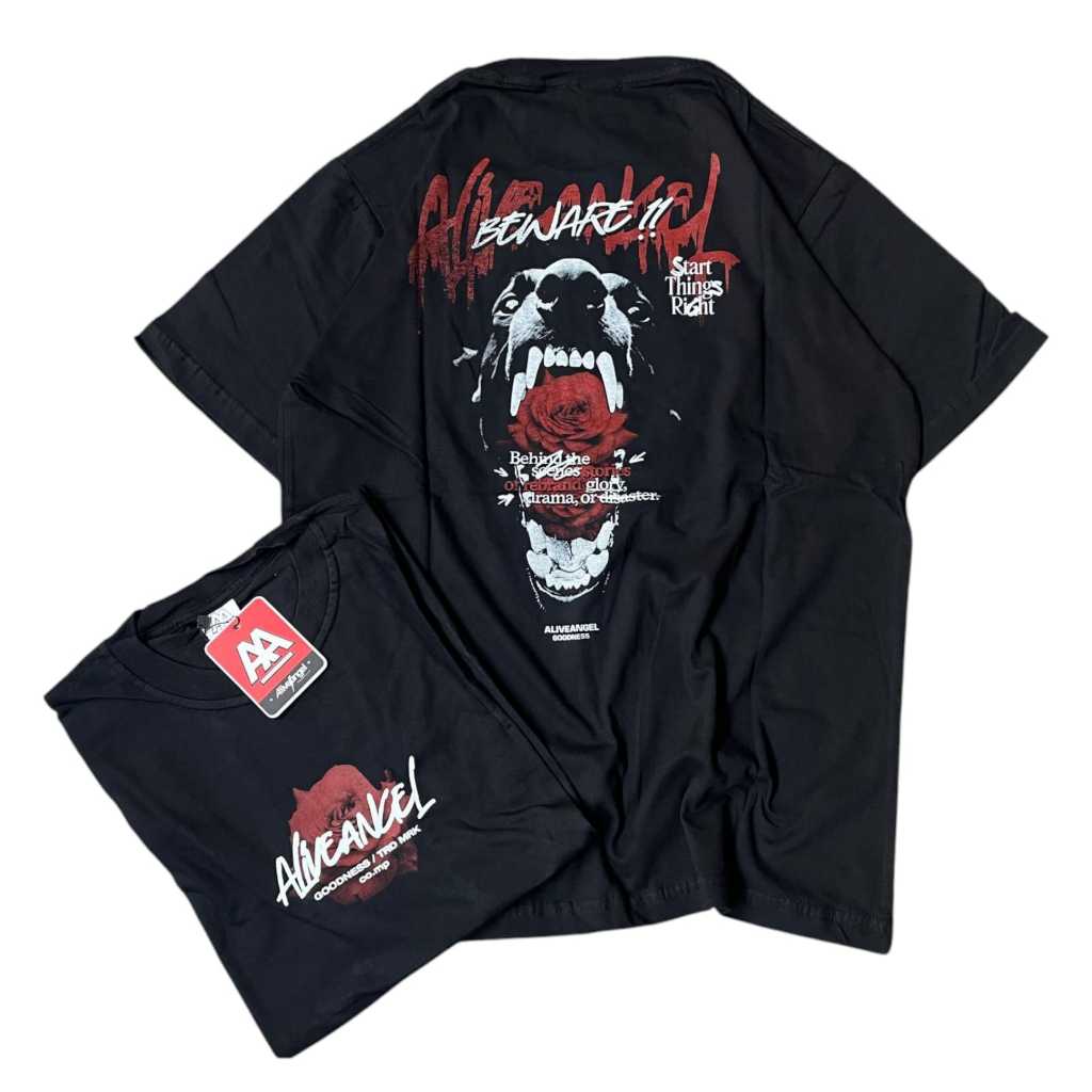 Jual kaos distro vintage face box motif / Kaos Motif Gambar Anjing ...
