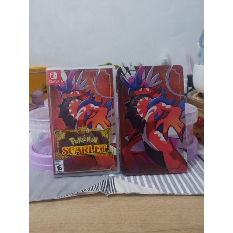 Jual Pokemon Scarlet + Steelcase Reg USA/MDE ( Used ) | Shopee Indonesia
