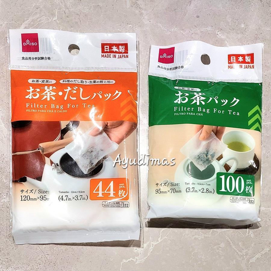Jual Tea Bag Filter Daiso - Saringan /Kantong Teh | Shopee Indonesia