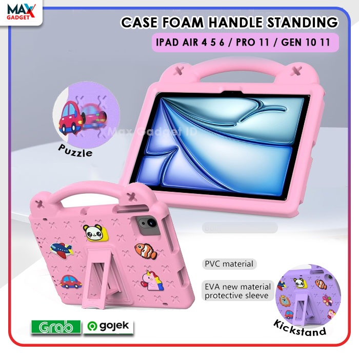 Jual IPAD Air 7 6 5 4 / ipad gen 10 11 / iPad Pro 11 M1 M2 Handle Case ...