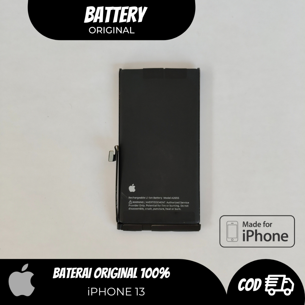 Jual Baterai Battery iPhone 13 Orginal Copotan 100 % | Shopee Indonesia