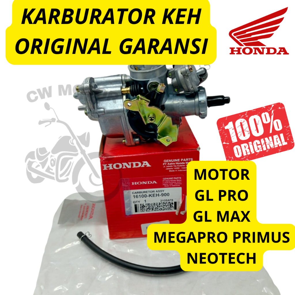Jual KARBURATOR HONDA KODE KEH GL PRO,GL MAX,MEGAPRO PRIMUS,NEOTECH 100% ORIGINAL (GARANSI ...