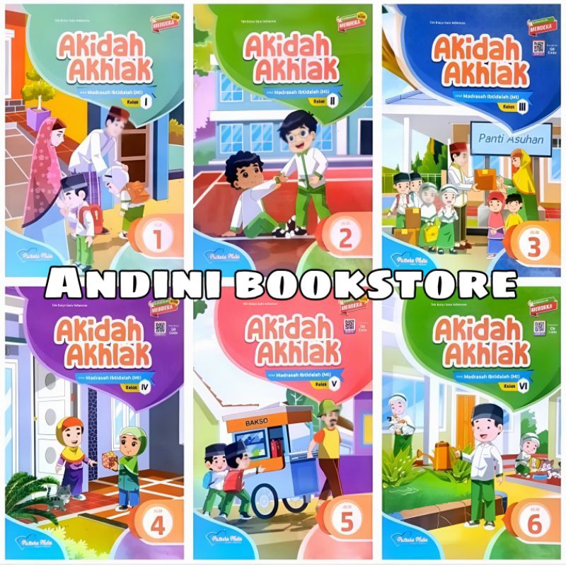 Jual BUKU AKIDAH AKHLAK KELAS 1 2 3 4 5 6 MI KURIKULUM MERDEKA PUSTAKA MULIA | Shopee Indonesia