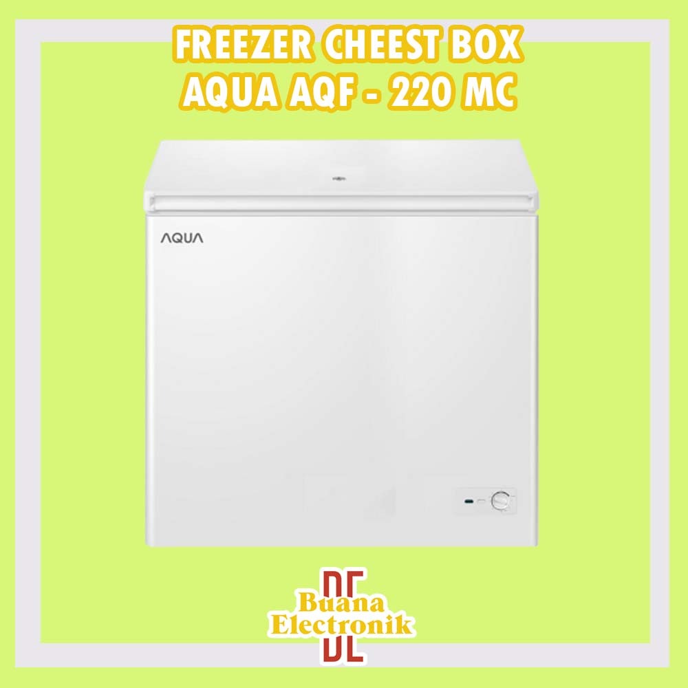Jual AQUA AQF 220 MC CHEST FREEZER BOX 200 LITER ORIGINAL | Shopee ...