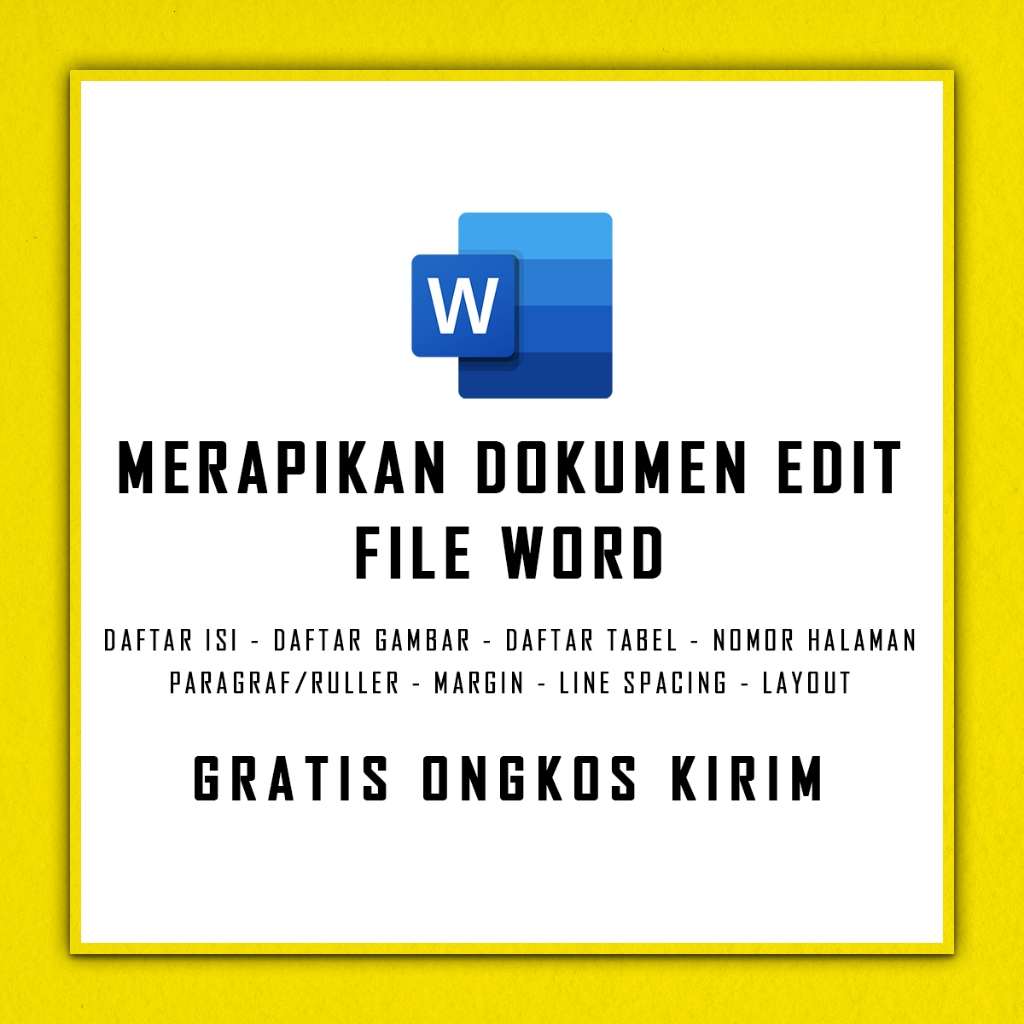 Jual Merapikan Dokumen File Word (Baca Deskripsi) | Shopee Indonesia