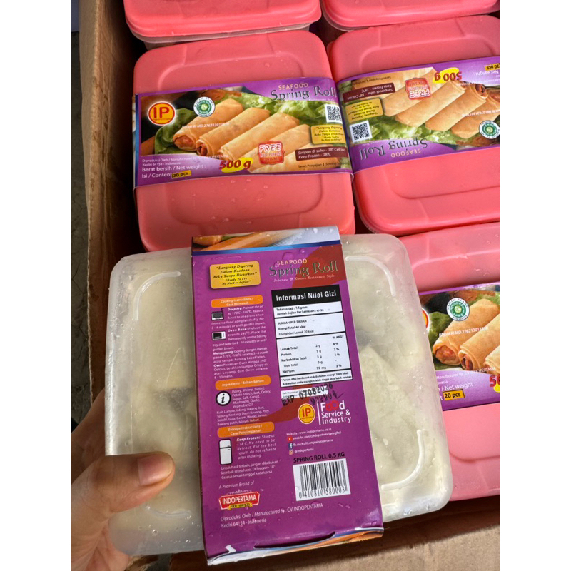 Jual IP samosa / Lumpia sayur / lumpia pisang / lumpia seafood | Shopee ...