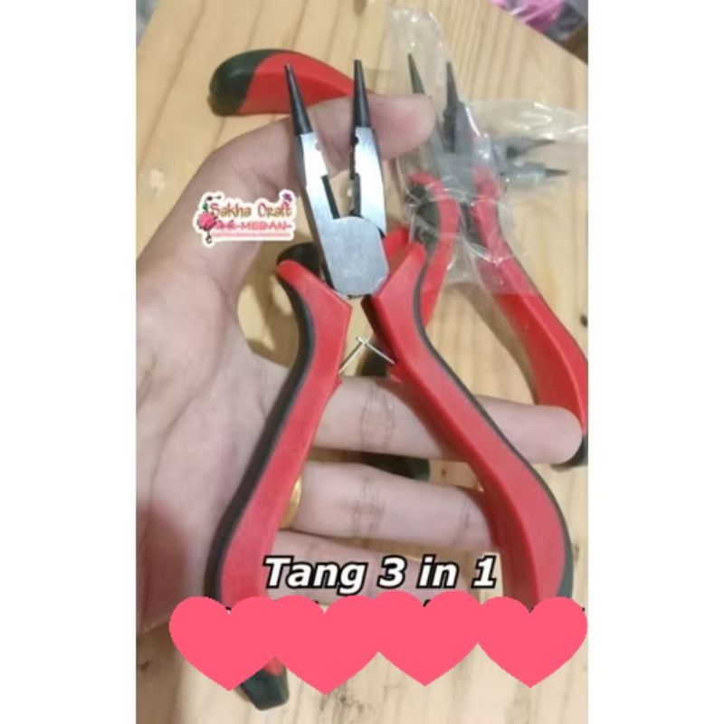 Jual Tang Craft / 1 Pcs ...3 in 1 dan Tang Bulat (bahan craft medan ...
