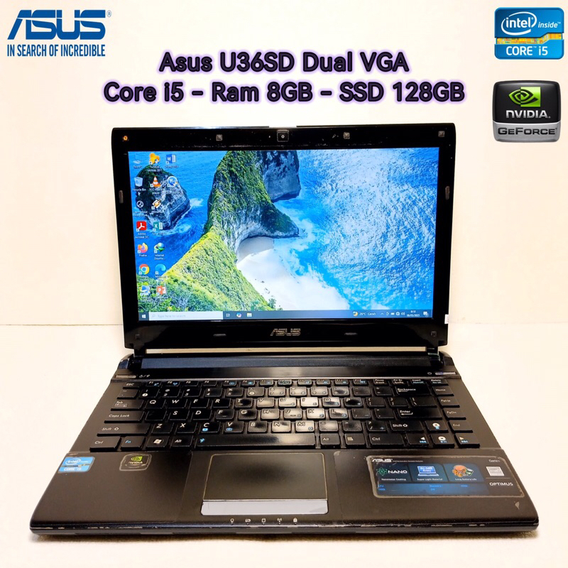Jual Laptop Kerja Spek Gaming ASUS U36SD, Core i5, Double VGA, Ram 8GB, SSD 128GB | Shopee Indonesia