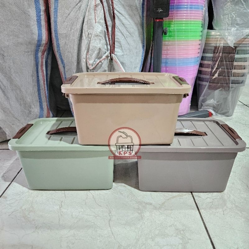 Jual CONTAINER BALI 8L POLOS DAN SAMIR/ Box penyimpanan barang / Box ...