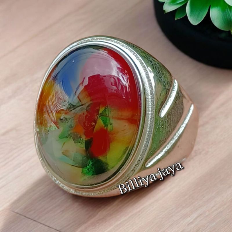 Jual CINCIN BATU EDONG PANCAWARNA SIAP PAKAI | Shopee Indonesia